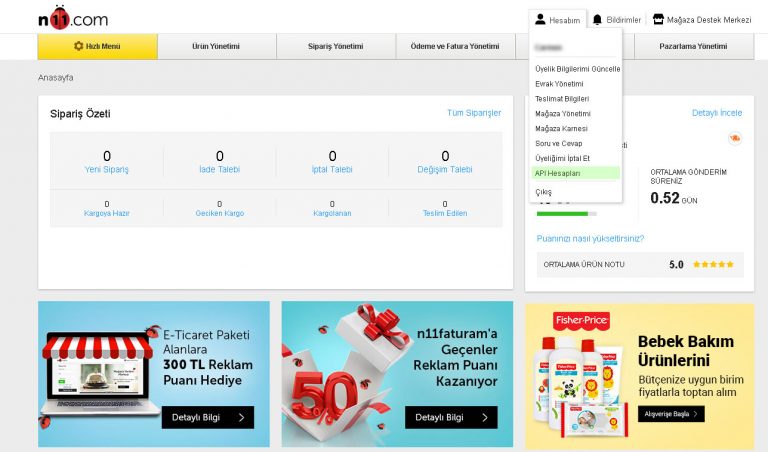 Opencart N11 API İşlemleri - Gökmen Korkmaz